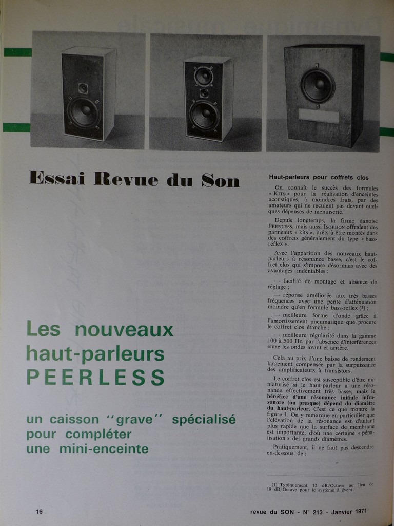 Peerless Kit 3-25 - Page 2 - Le forum Audiovintage