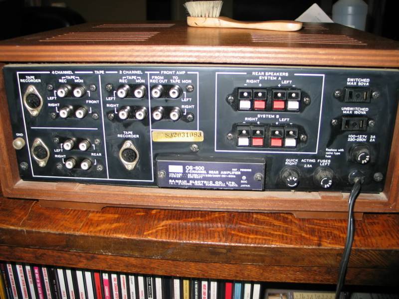 Sansui QS-500 Four Channel Rear Amplifier - Le forum Audiovintage