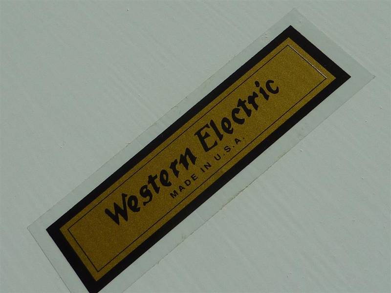 Western-Electric 755A - Le forum Audiovintage
