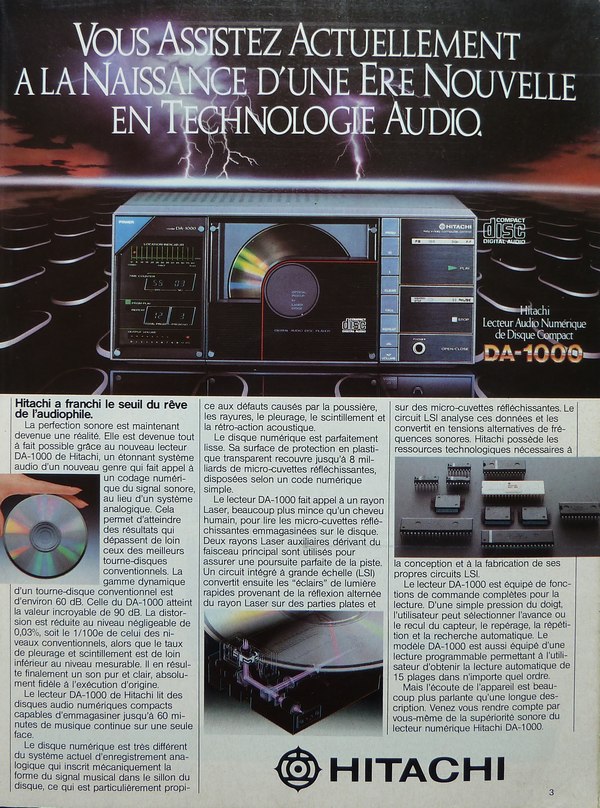 Hitachi DA-1000 R - Le forum Audiovintage