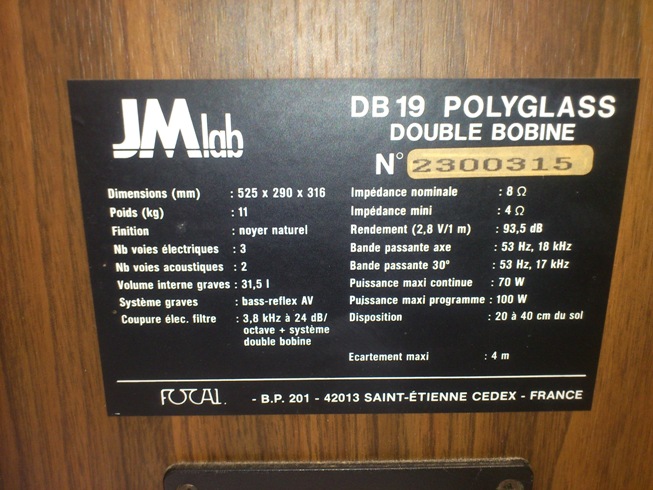 JM Lab DB 19 - Page 6 - Le forum Audiovintage