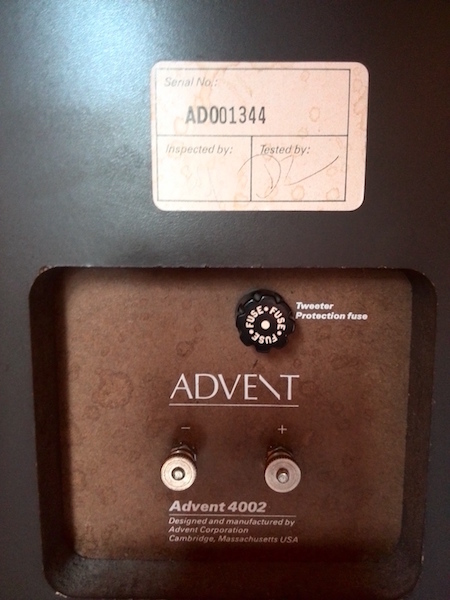Advent 4002 - Le forum Audiovintage
