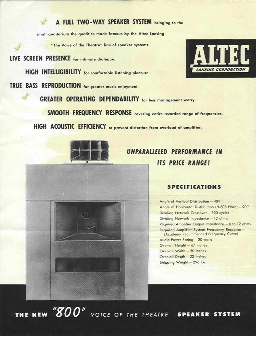 Altec 803/416 - Le forum Audiovintage